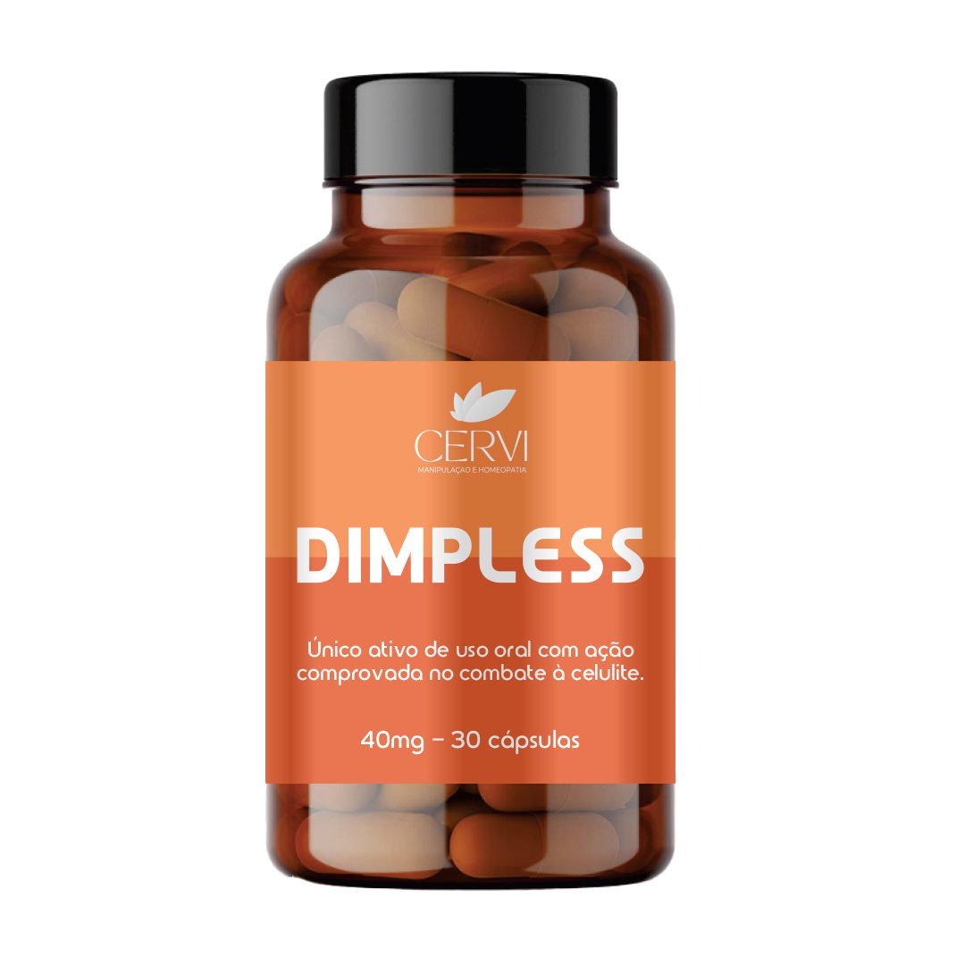 DIMPLESS 40mg, 30 Cápsulas – Linha Emagrecimento – Cervi